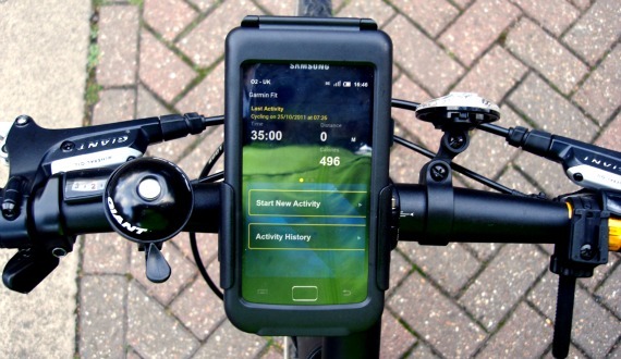Samsung Galaxy S 2 bike mount