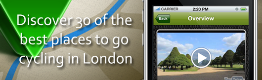 London Bike Rides iPhone app