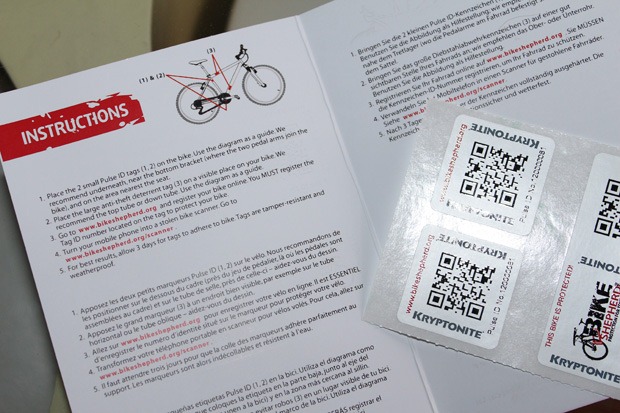 How to security tag your bike