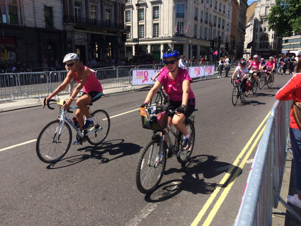 Celebrating female cyclists in London with the Women's Tour